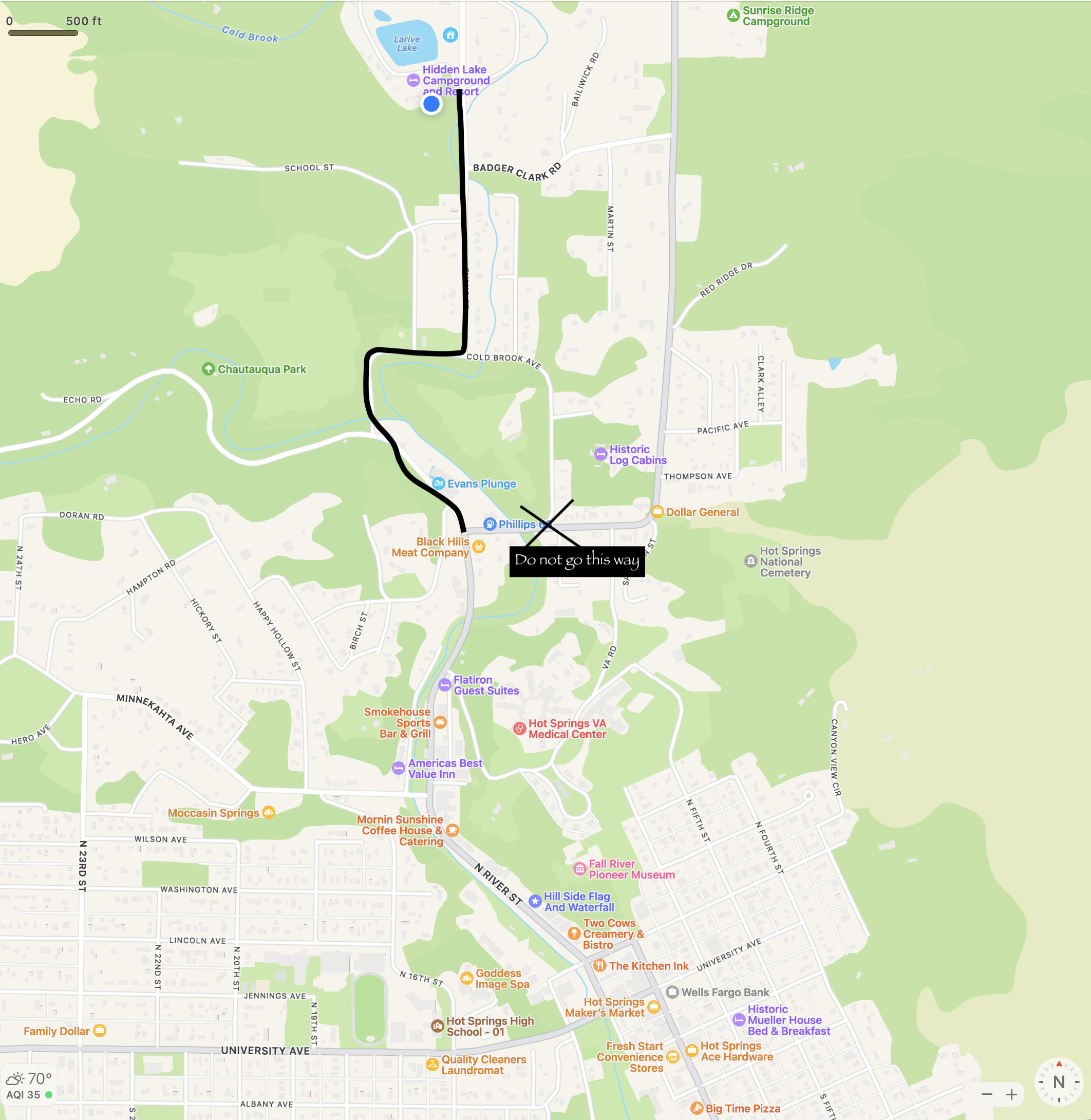 GET HERE – Hidden Lake Campground and Resort